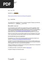 Step by Step Guide - IRCC WebForm | PDF