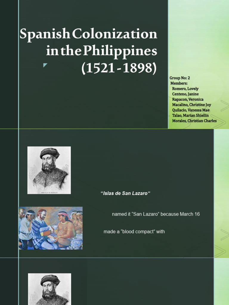 Spanish Colonization in The Philippines (1521 - 1898) | PDF | Philippines | Former Spanish Colonies