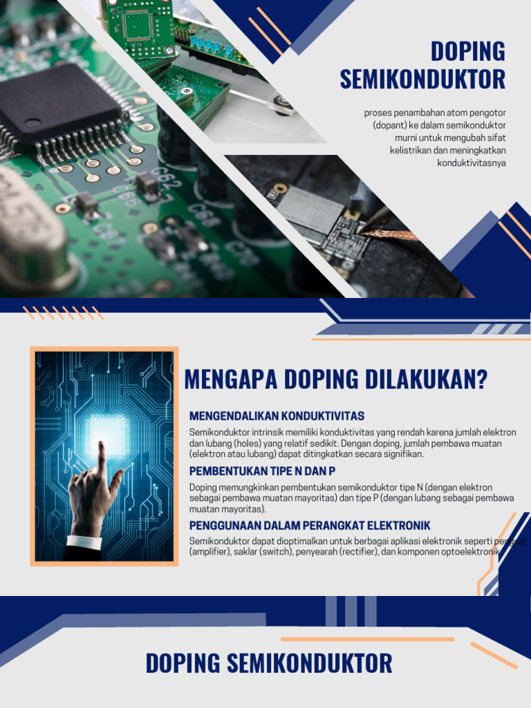 Proses Doping Semikonduktor Tipe N dan P | PDF