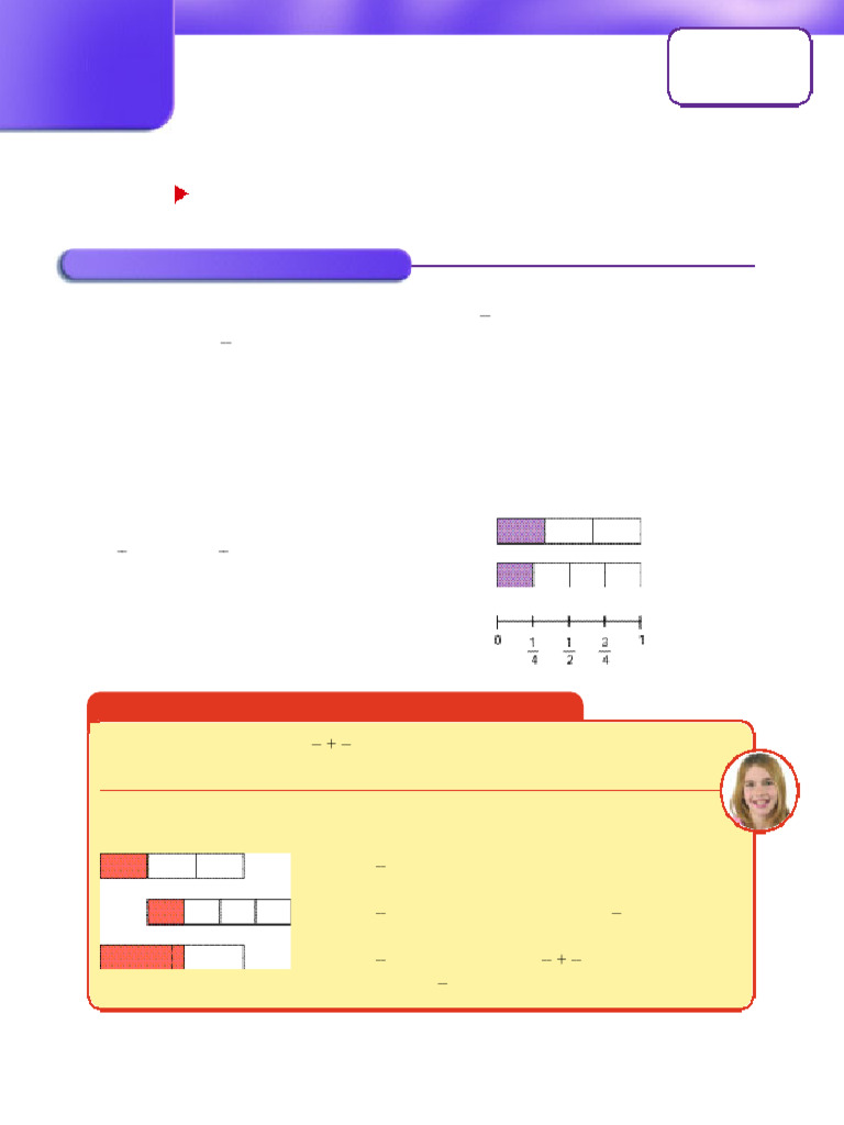 Adding Fractions with Models Guide | PDF | Numbers | Arithmetic