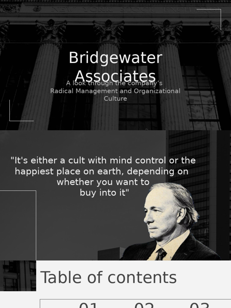 Bridgewater Associates Draft | PDF | Leadership | Social Psychology