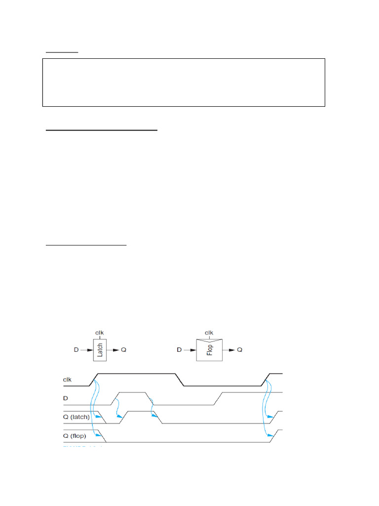 VLSI Design Module 4 - Sequential Circuit Design Notes | PDF | Cmos ...