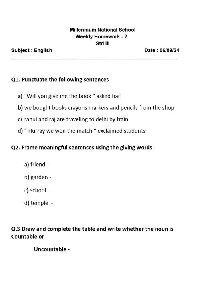 6_Sep__Eng_HW_2_-_Std3_(2) | PDF