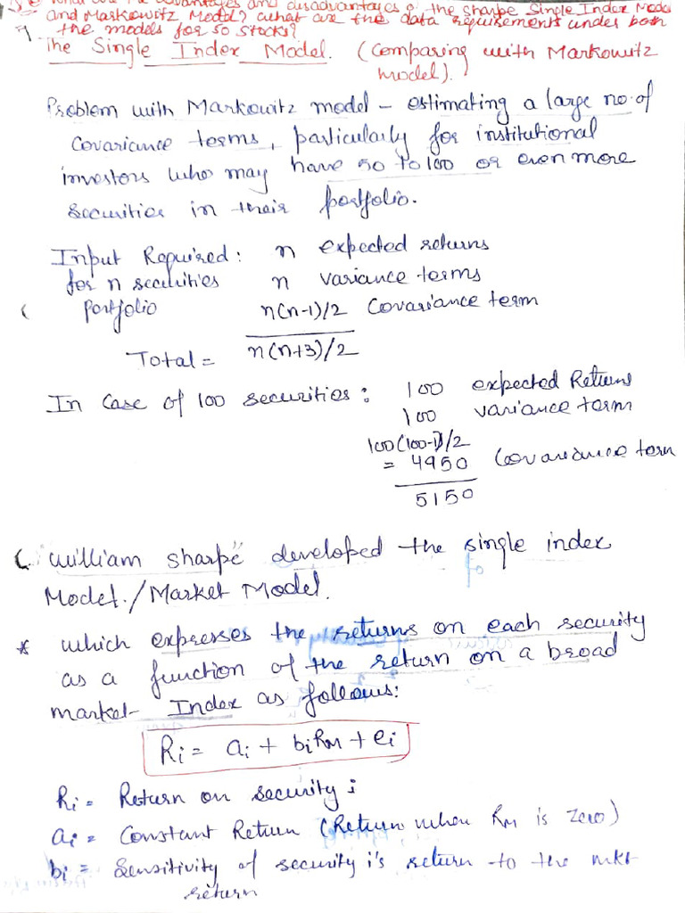 SAPM IV TH Unit | PDF