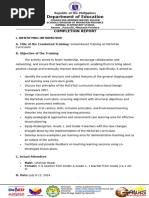 Matatag Accomplishment Narrative Report | PDF