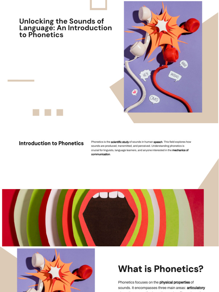 Introduction to Phonetics Basics | PDF | Phonetics | Speech