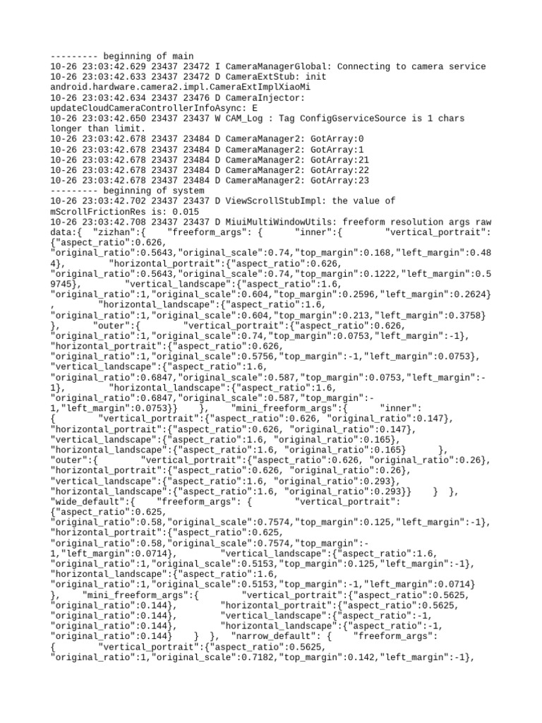 Log Cat 1729958622583 | PDF | Software | Computing