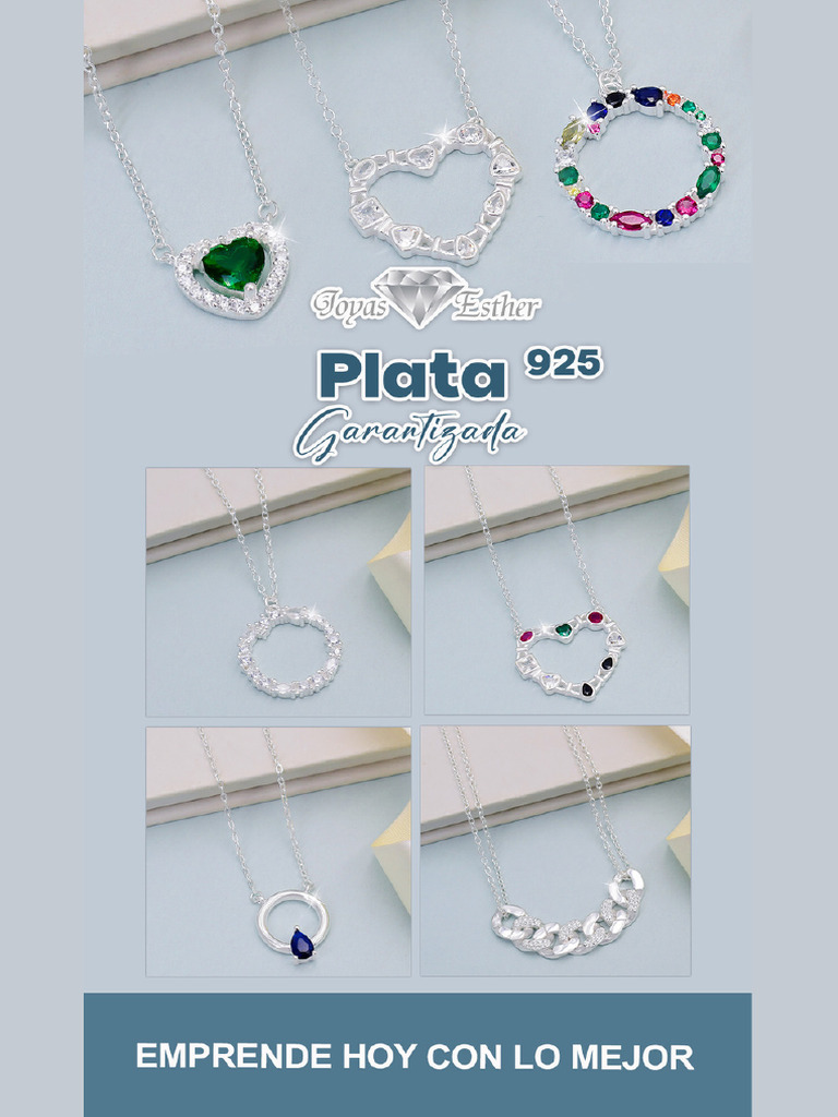 Catalogo Cadenas de Plata 925 Garantizada 18.11.2024 1 1 | PDF