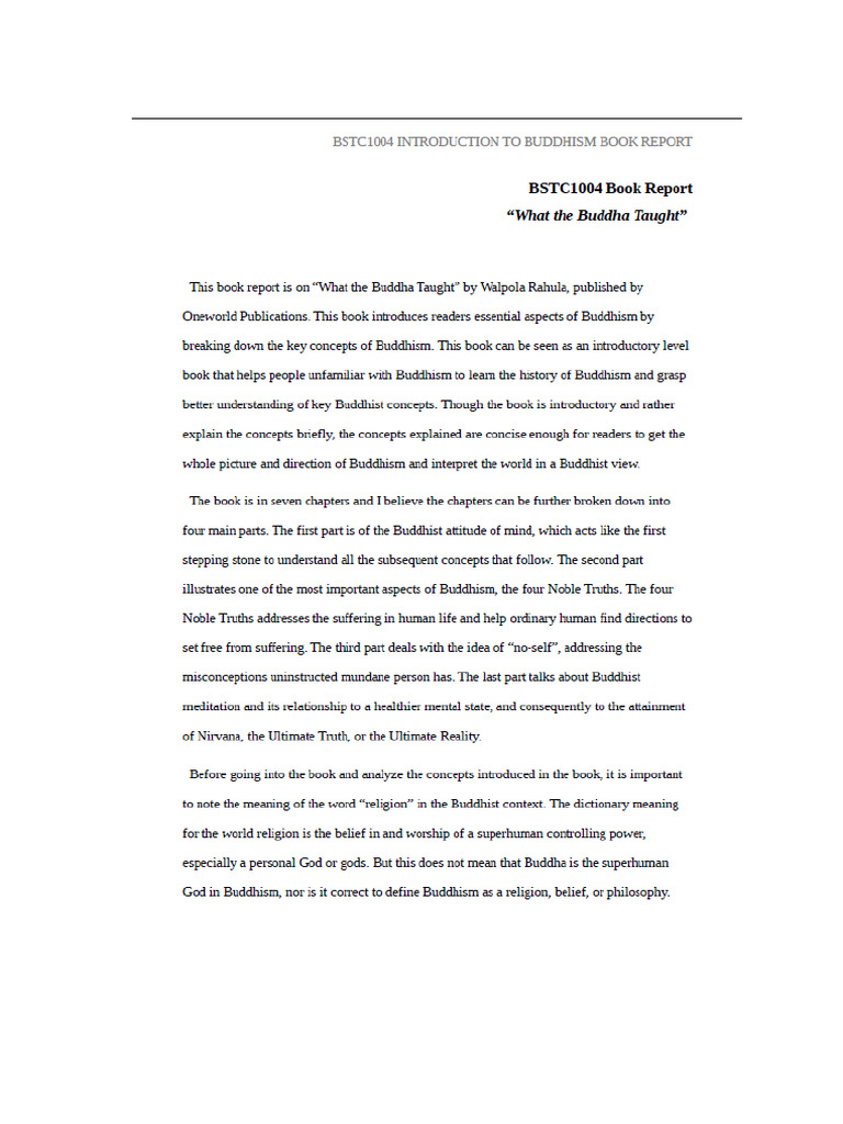 BTSC1004 - Book Report 2 | PDF