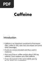 Caffeine C8H10N4O2 - PubChem | PDF | Caffeine | Spectroscopy
