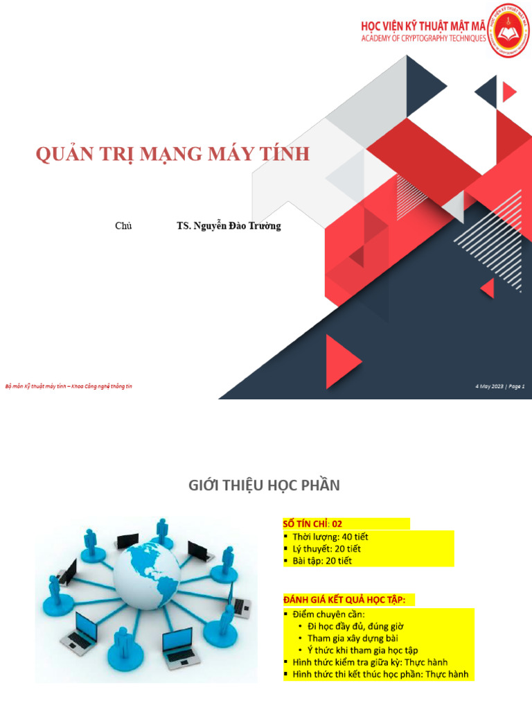 Slide bài giảng QTM | PDF