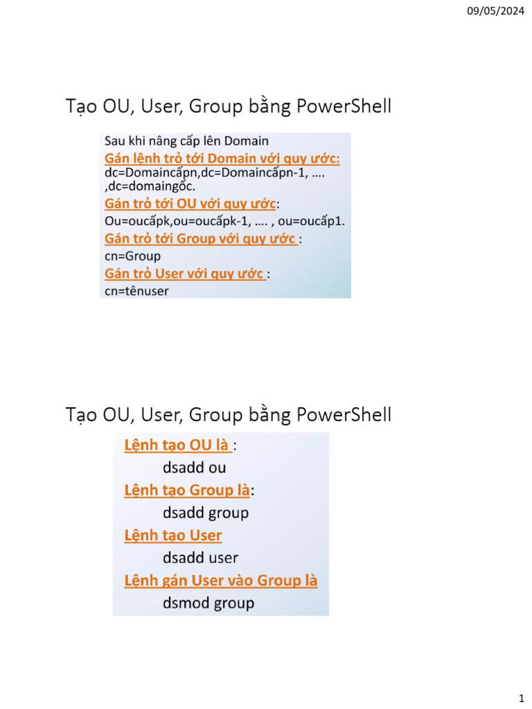 2 - Slide QTM-PowerShell | PDF
