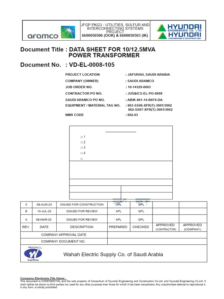 1.1.2 VD-EL-0008-105 - Datasheet | PDF