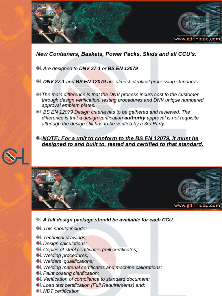 Containers GL | PDF | Pound (Mass) | Tonne