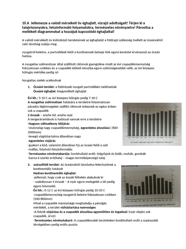 Érettségi Szóbeli Tételek | PDF