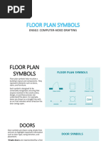Floor Plan Symbols PDF | PDF | Stairs | Bathroom