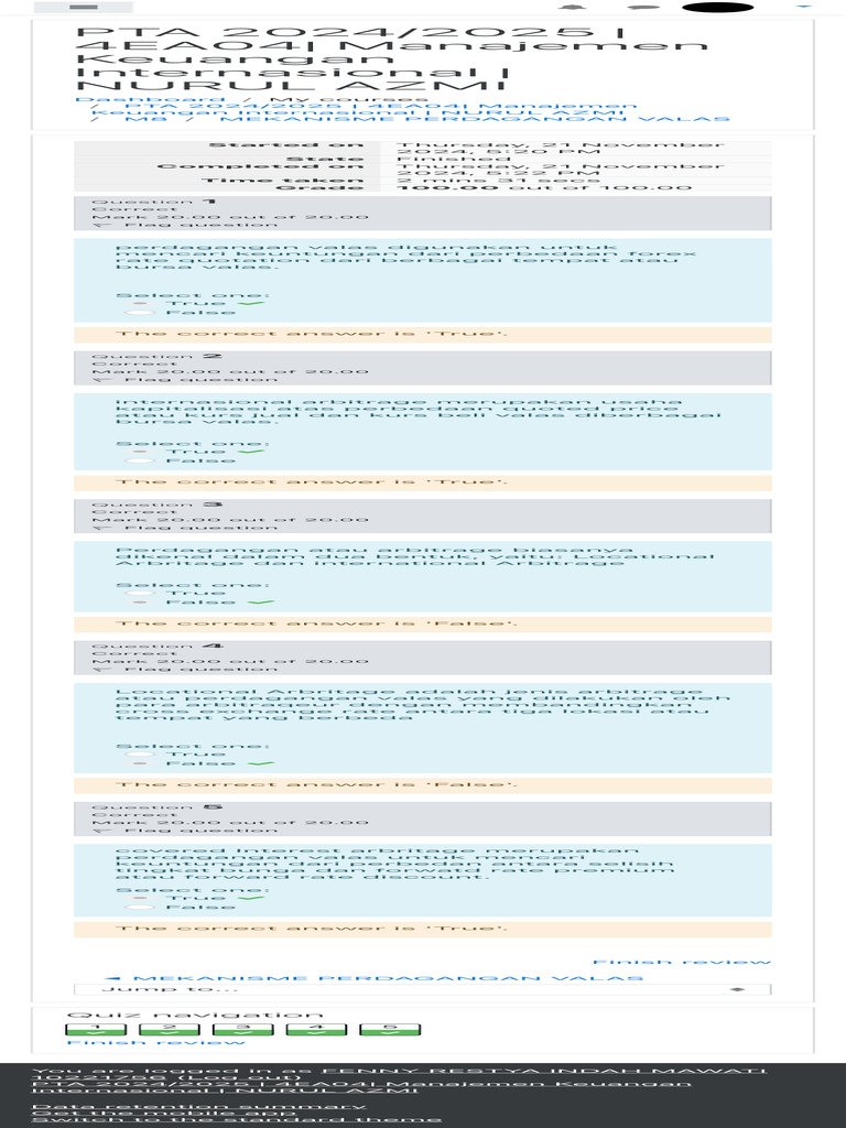 Mekanisme Perdagangan Valas Attempt Review | PDF