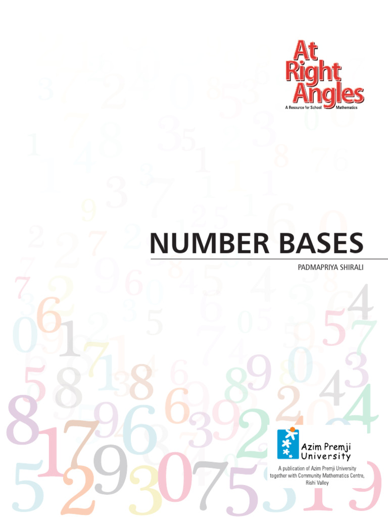 PULLOUT - NUMBER BASES | PDF | Decimal | Mathematical Notation