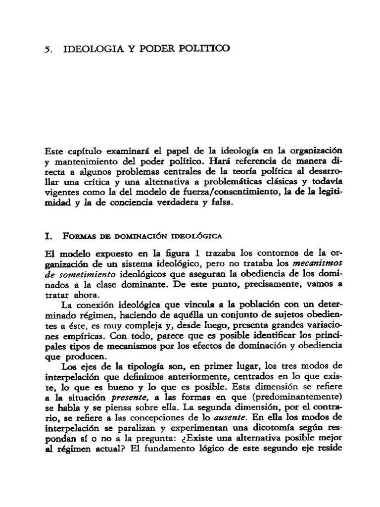 Therborn, Goran - La Ideología Del Poder y El Poder de La Ideología ...