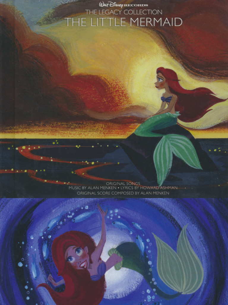 CD - The Little Mermaid Original Motion Picture - Alan Menken Howard ...