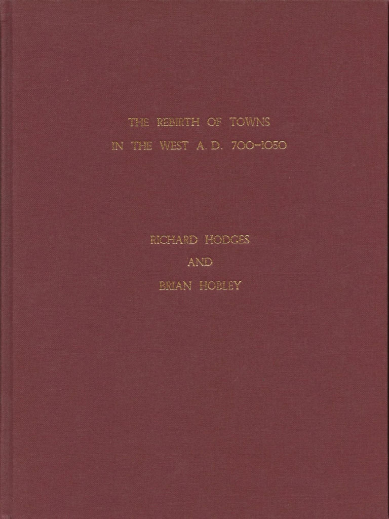 (Council For British Archaeology Research Reports, 68) Richard Hodges ...