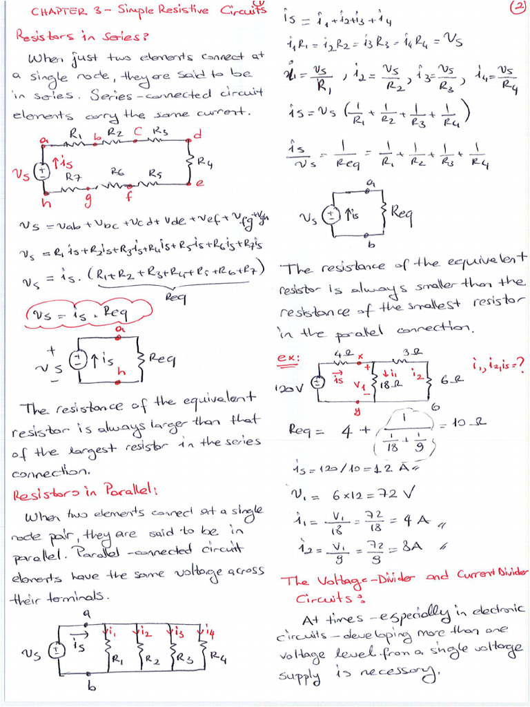 ch03-EEE205 Lecture Notes | PDF