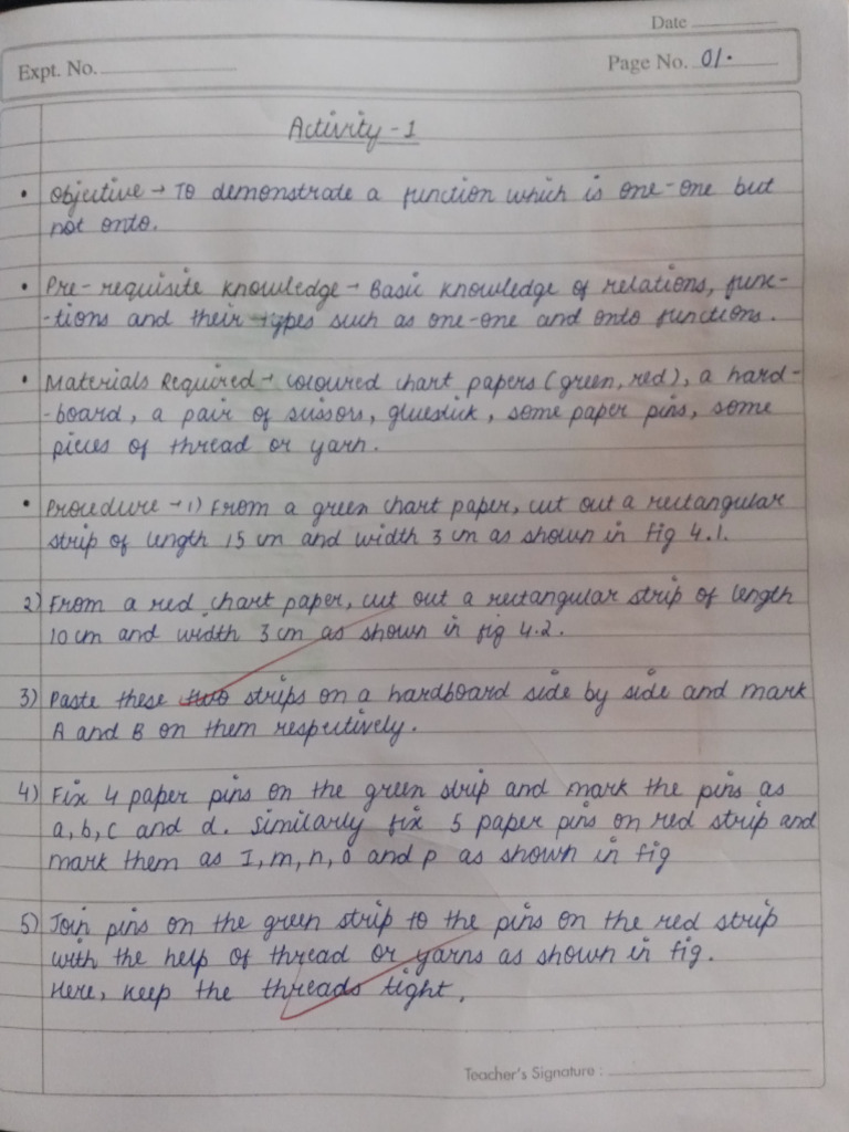 Class XII Maths Activity (1-4) | PDF