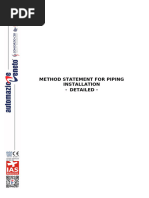 Piping Fabrication and Installation Guide | PDF | Pipe (Fluid ...