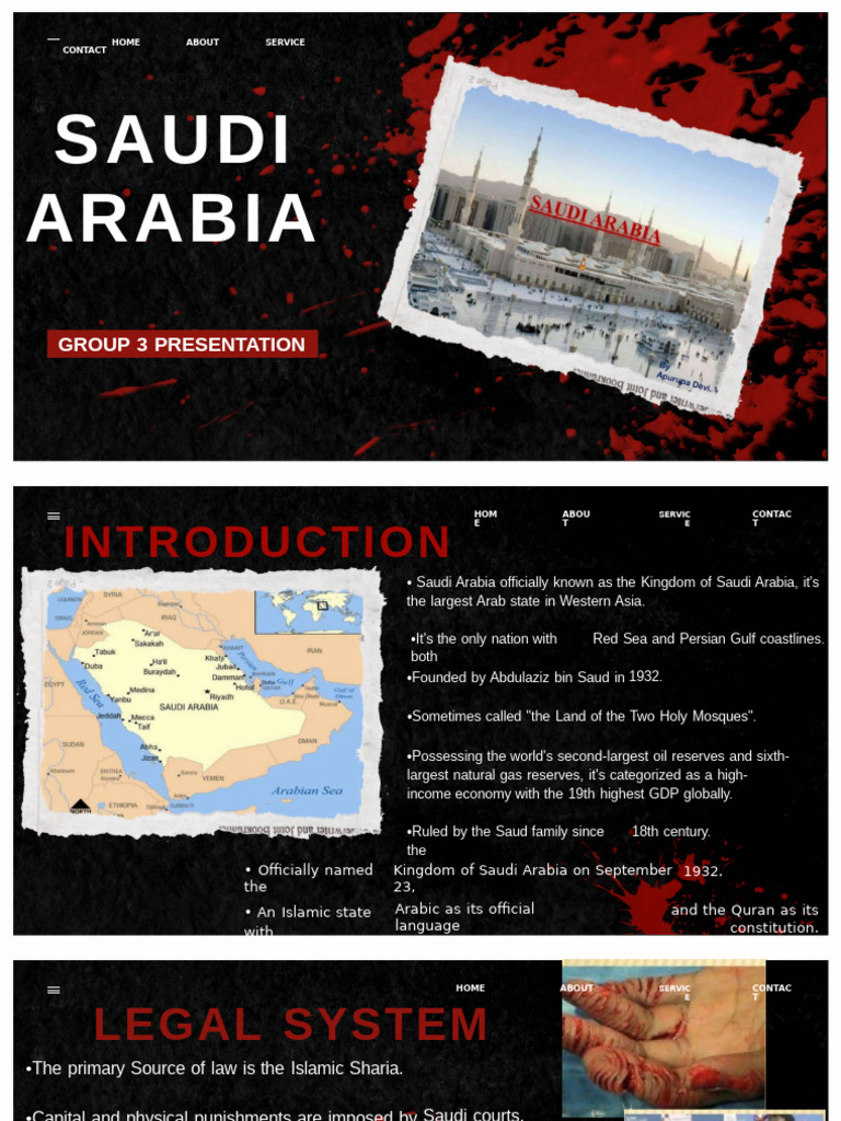 Group 3 Saudi Arabia | PDF | Saudi Arabia | Forensic Science