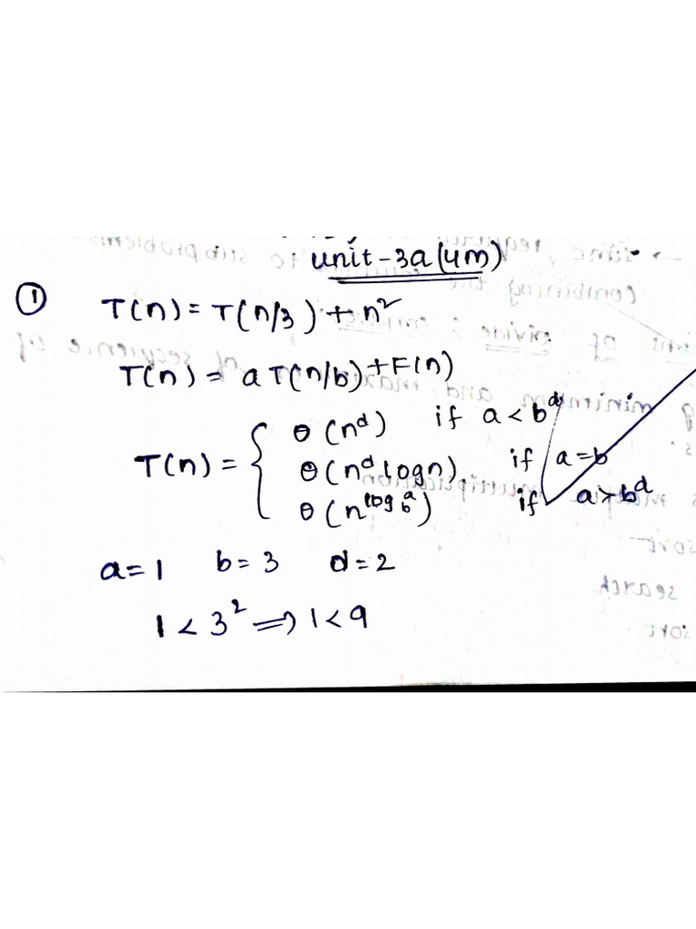 DAA Unit 3a (4M) | PDF