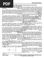 YDSE Derivation and Interference Patterns | PDF