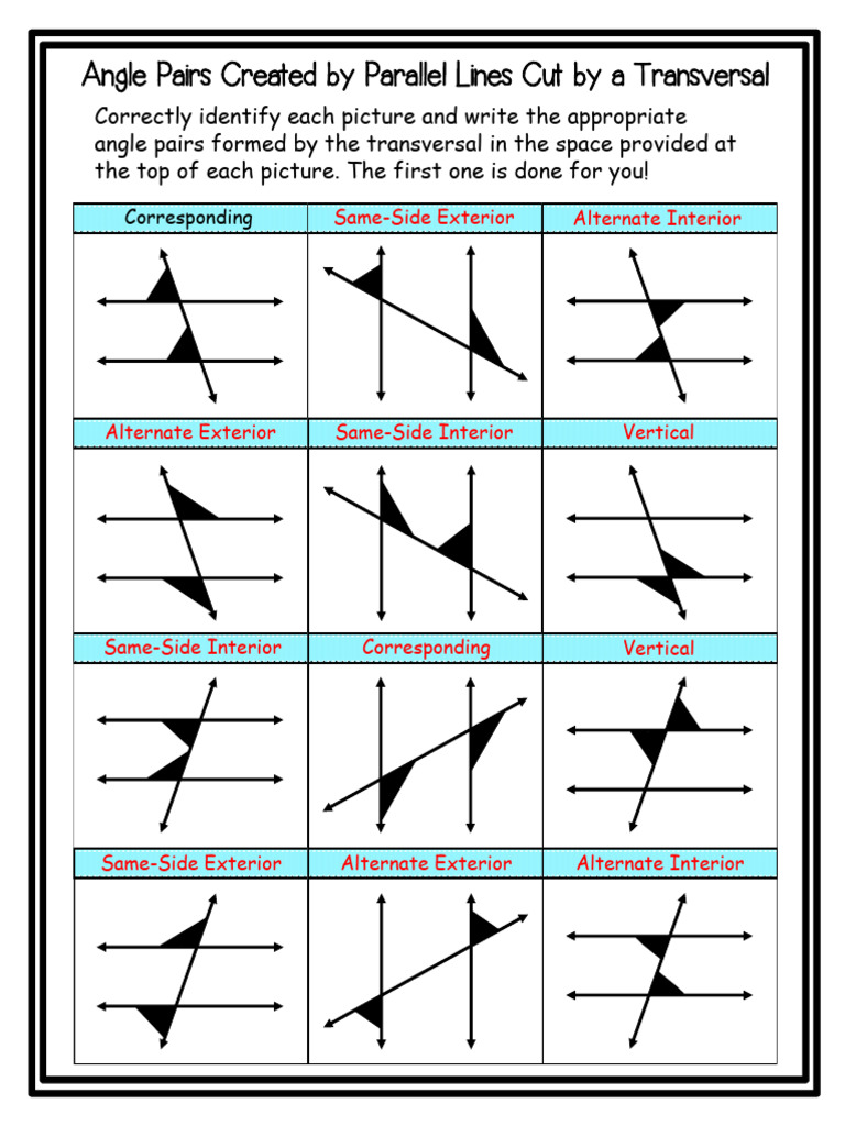 Parallel Line Properties | PDF