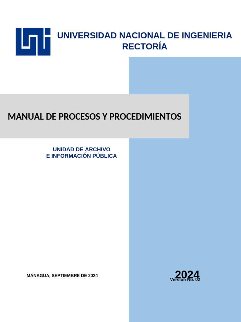 Manual Uaip Revisado Finalizado Septiembre | PDF | Gestión de registros ...