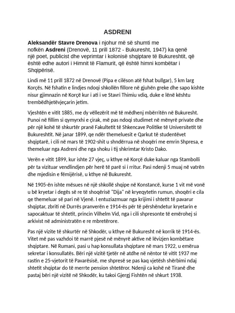 ASDRENI | PDF
