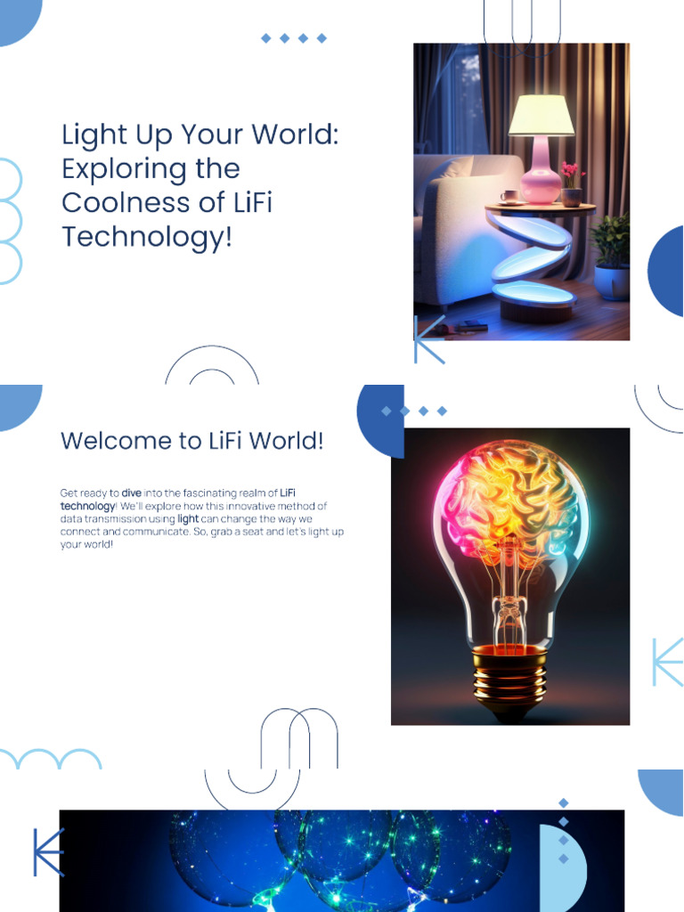 Slidesgo Light Up Your World Exploring the Coolness of Lifi Technology 20241026090943asOo | PDF