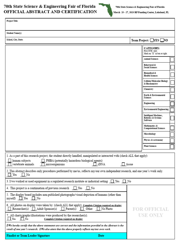 2024-25 SSEF Abstract JulioLS | PDF | Soil | Engineering