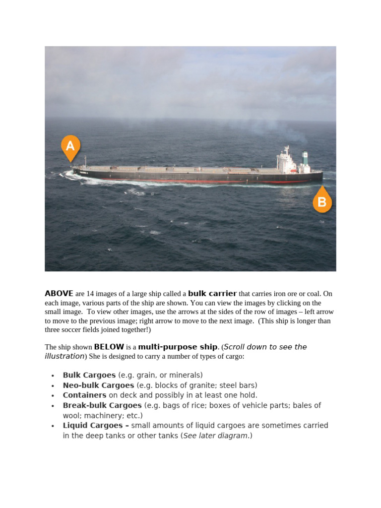 Ship Parts | PDF | Ships | Crane (Machine)