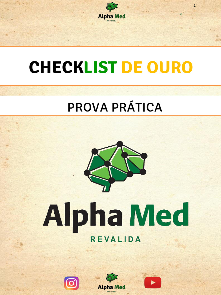 01 Checklist - Enxaqueca | PDF | Enxaqueca | Dor de cabeça