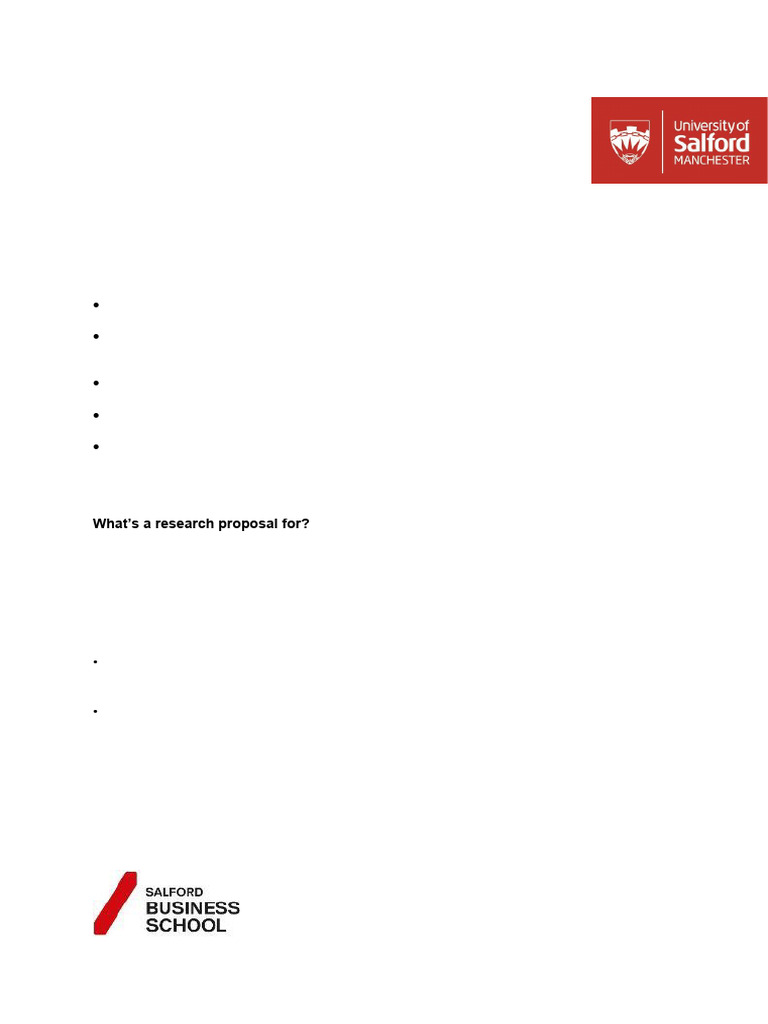 The Salford DBA Guidance-on-Writing-a-DBA-Research-Proposal PDF | PDF ...