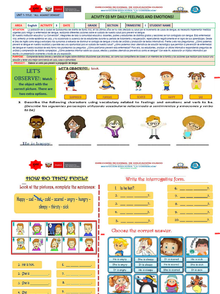 FICHA 3 - PREA1 - Unit 1 | PDF | Causas de la muerte | Medicina CLINICA