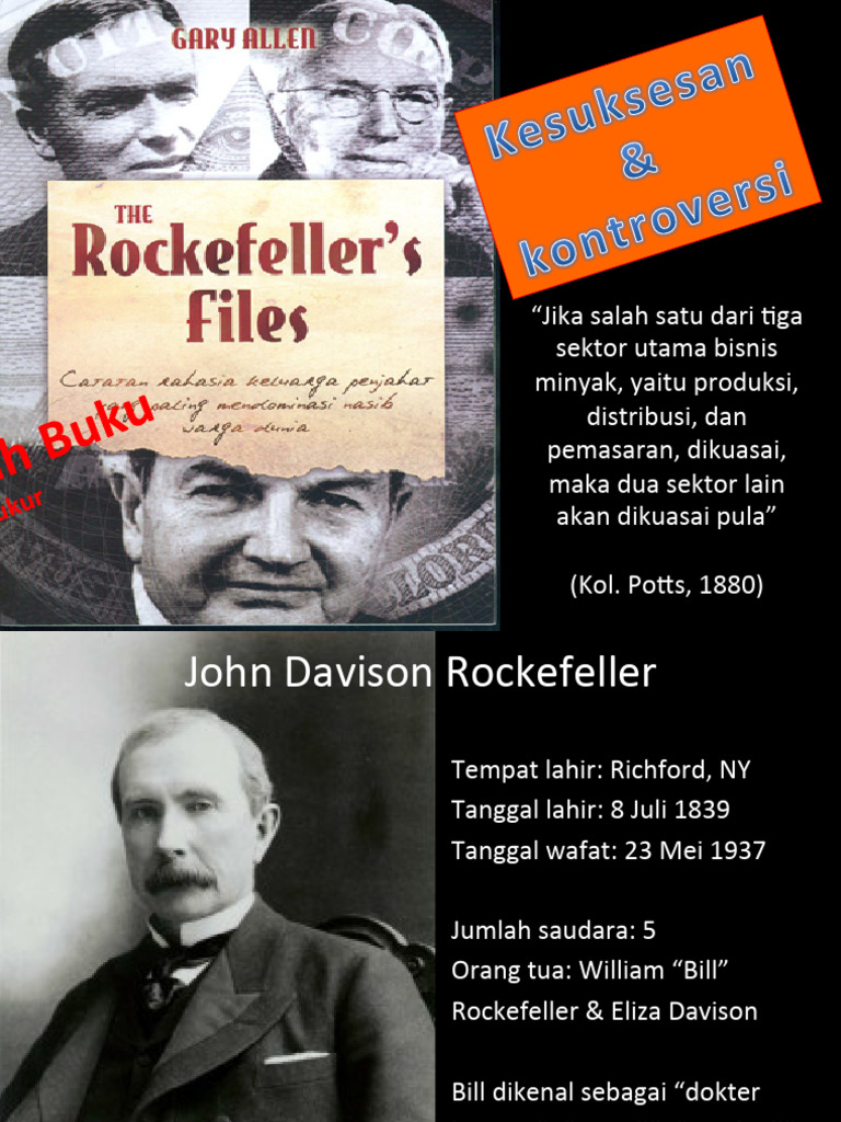 The Rockefeller's File | PDF