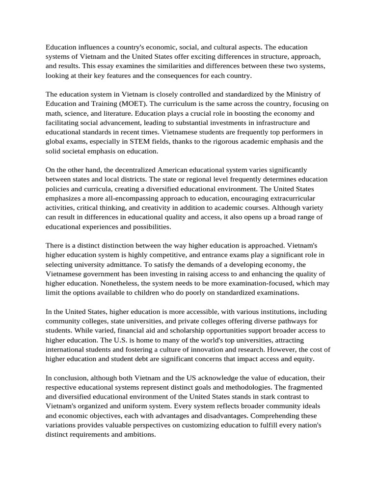 ac final | PDF | Curriculum | Vietnam