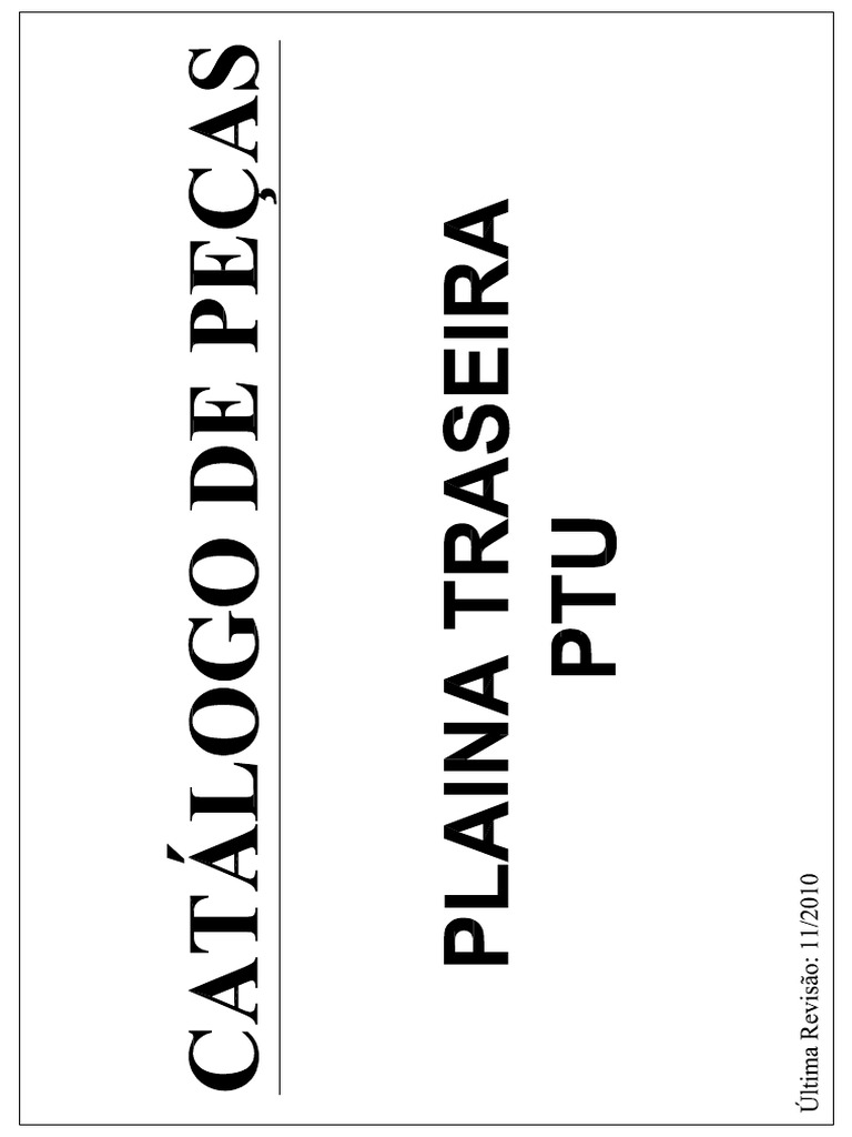 Manual Piezas PTU | PDF