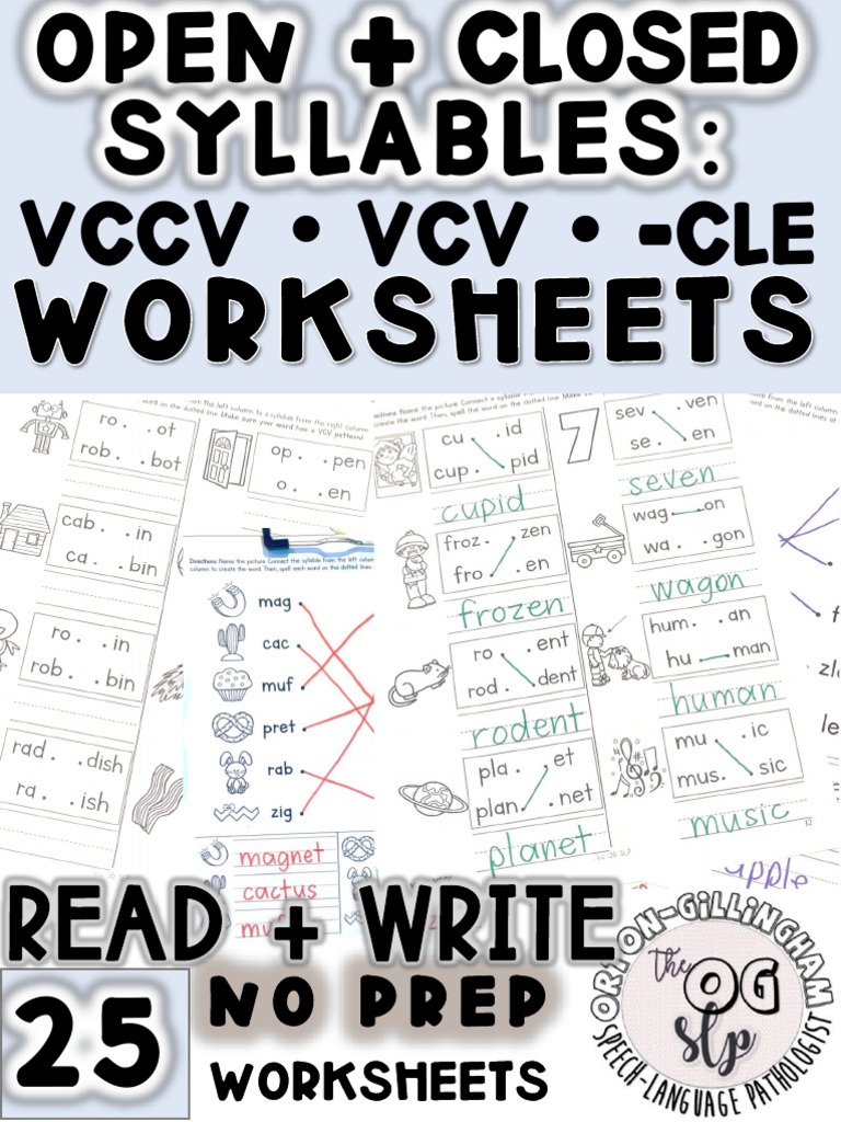 Syllables:: VCCV VCV CLE | PDF | Phonetics | Linguistics