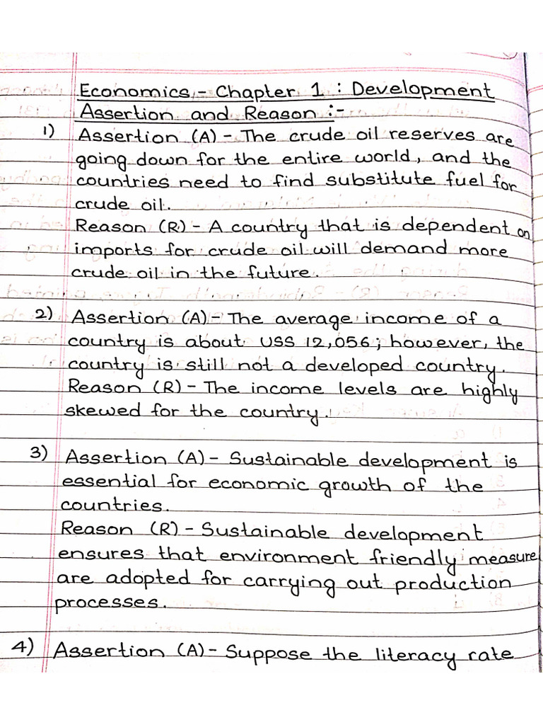 Economics CH 1 Notes | PDF