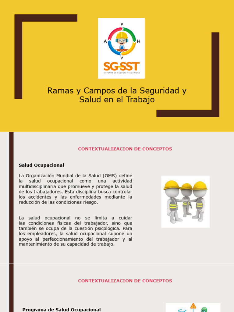 Clase 04 Fundamentos SST | PDF | Seguridad y salud ocupacional | Sicología