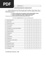 MSEI Wielowymiarowy Kwestionariusz Samooceny Multidimensional Self-Esteem Inventory | PDF