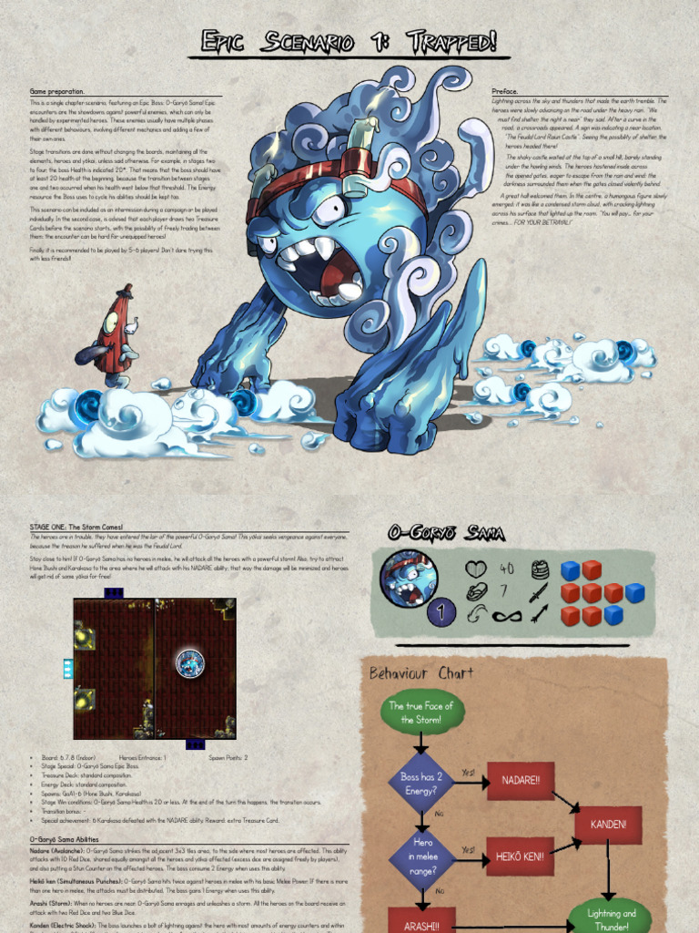 ScenarioEpic1_Trapped! | PDF | Lightning