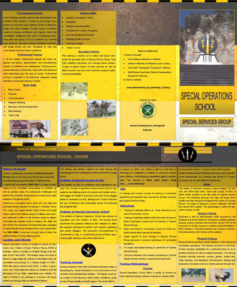 Special Operations School | PDF