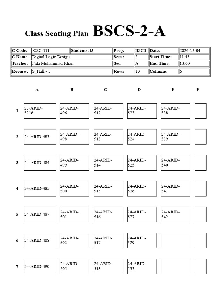 CSC-111 (BSCS-2) | PDF